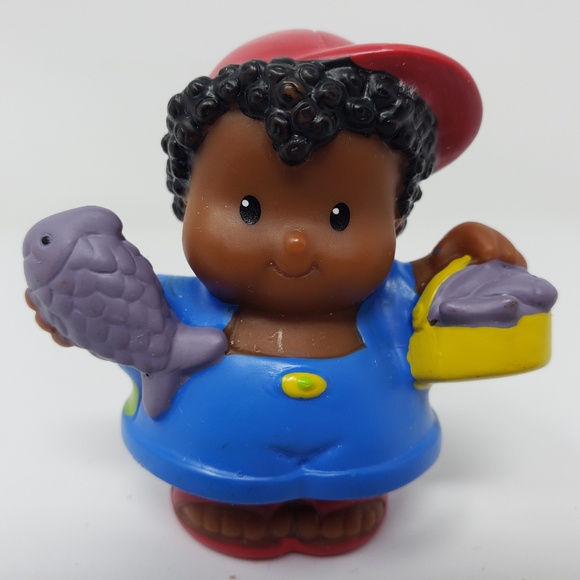 Mattel | Toys | Fisher Price Little People Michael Fisherman Holding ...